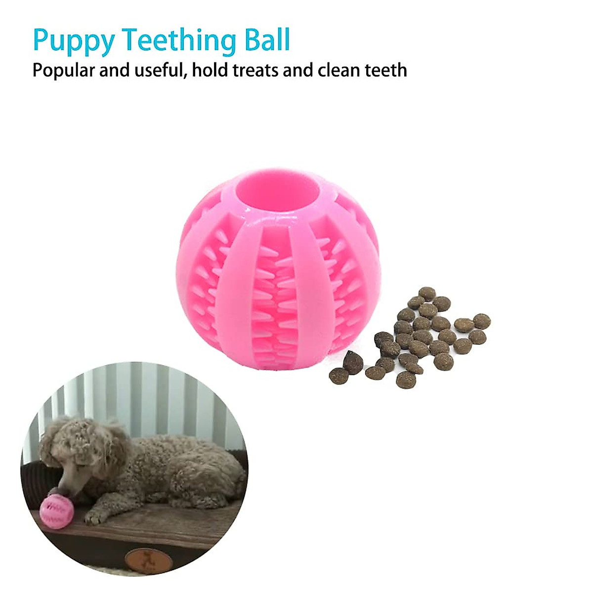 Volacopets Large Goose Puppy Toys, Dog chew Toys Squeaky Crinkle Duck for Small Medium Dog Breeds, Puppy Toys for Small Dogs, Puppy chew Teething Toys, Pink, 4 Pack