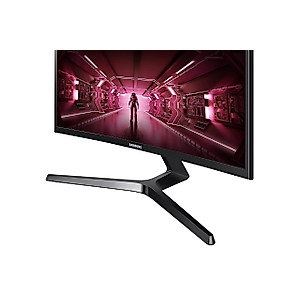 SAMSUNG CRG5 Series 24" FHD(1920 x 1080) 144Hz 4ms Curved FreeSync Gaming Monitor (LC24RG50FQNXZA) (Renewed)