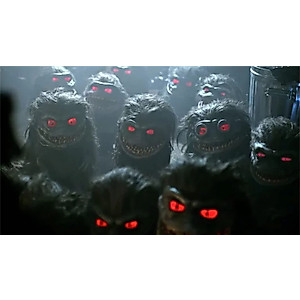 Critters Prop Doll, Space Crite ,Plush , from Movie Critters Collection, Creepy Doll Fugglers Funny Ugly Monsters â€‹Gifts for Children (A- Green)