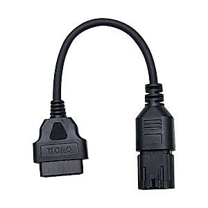 16 pin Female to 8 pin Polaris CAN EOBD OBD2 OBDII Diagnostic Connector Cable Compatible with Polaris ATV Motorcycle Slingshot,XTPTFABS (Only Cable)