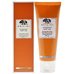 Origins GinZing SPF 40 Energy-Boosting Tinted Moisturizer,1.7 Fl Oz (Pack of 1)