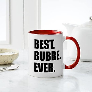 CafePress Best Bubbe Ever Drinkware Mugs Ceramic Coffee Mug, Tea Cup 11 oz