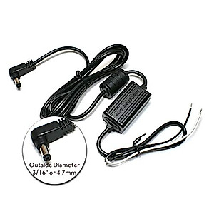 EDO Tech Direct Hardwire Vehicle 5V Car Charger Power Cord for Sirius XM Radio PowerConnect Dock Onyx Edge Lynx Stratus Starmate SXVD1 XDPIV1 XDPIV2 SDPIV1 XEZ1 XAPV2 SXIV1 XEZ1 SXEZR1V1 XpressRci