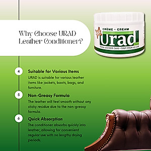 URAD One step All-In-One Leather conditioner (Bestseller)200g - NEUTRAL