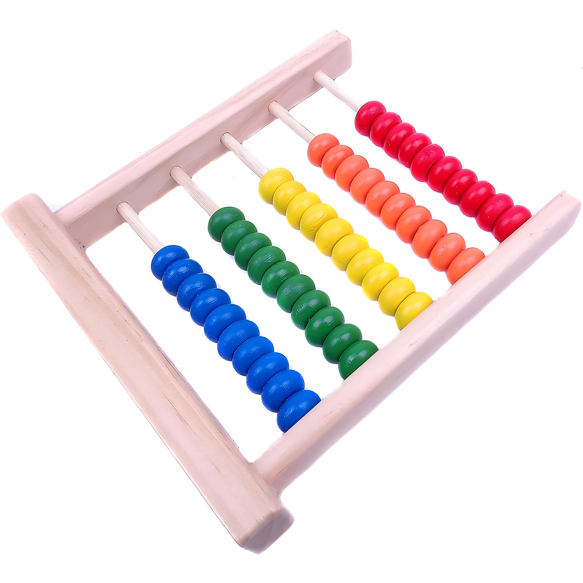 MAGIKON Miniature Counting Frame,5 Rows,Learning Mathematics Abacus