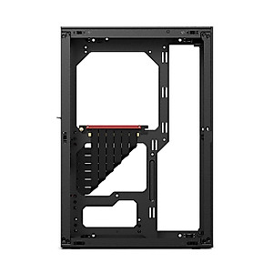 SSUPD Compatible Riser Flachband-Kabel - PCIe 4.0, 140mm, Schwarz