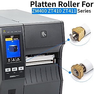 P1058930-080 Kit Platen Roller for Zebra ZT410 ZT411 Thermal Label Printer Transfer Roller 203dpi 300dpi 600dpi