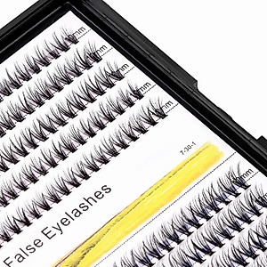 Vayator 10+12mm Mixed 12+14mm Mixed Tray Mink Eyelash Extension Natural 3D Russian Volume Faux Eyelashes Individual 20D Cluster Lashes Makeup (12mm-14mm Mixed)