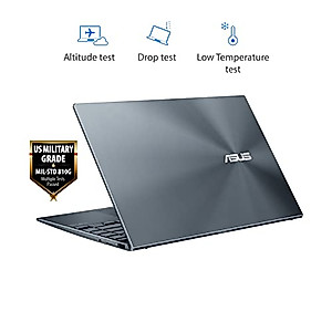 ASUS ZenBook 14 Ultra-Slim Laptop 14” FHD Display, AMD Ryzen 9 5900HX CPU, Radeon Vega 7 Graphics, 16GB RAM, 1TB PCIe SSD, NumberPad, Windows 11 Pro, Pine Grey, UM425QA-XH99