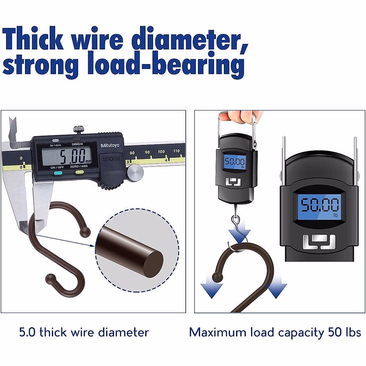 24 pcs Black Shower Curtain Hooks,Shower Curtain Rings, S Shower Hooks for Bathroom Curtains,Clothing, Towels, etc