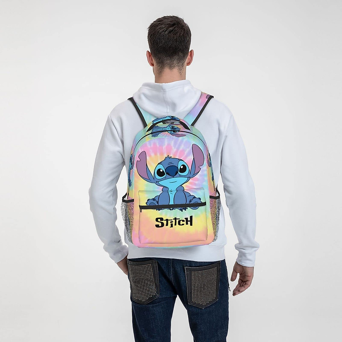 MULINSEN Anime Backpack for Boys and Girls 16.5 Inch Laptop Bag Travel Bookbag for Teens