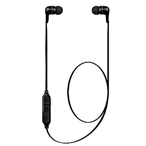 Toshiba Wireless Earbuds | Wireless Bluetooth Headphones w/Microphone | 32FT Working Range for Wireless Headphones | Wireless Earphones w/ 4 Hour Music/Talk Time| Micro USB Charging | RZE-BT312E(K)