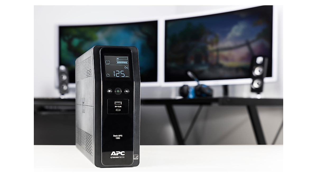 APC BN1350M2 Back-UPS Pro Battery Backup System 1350 VA, 10 Outlets