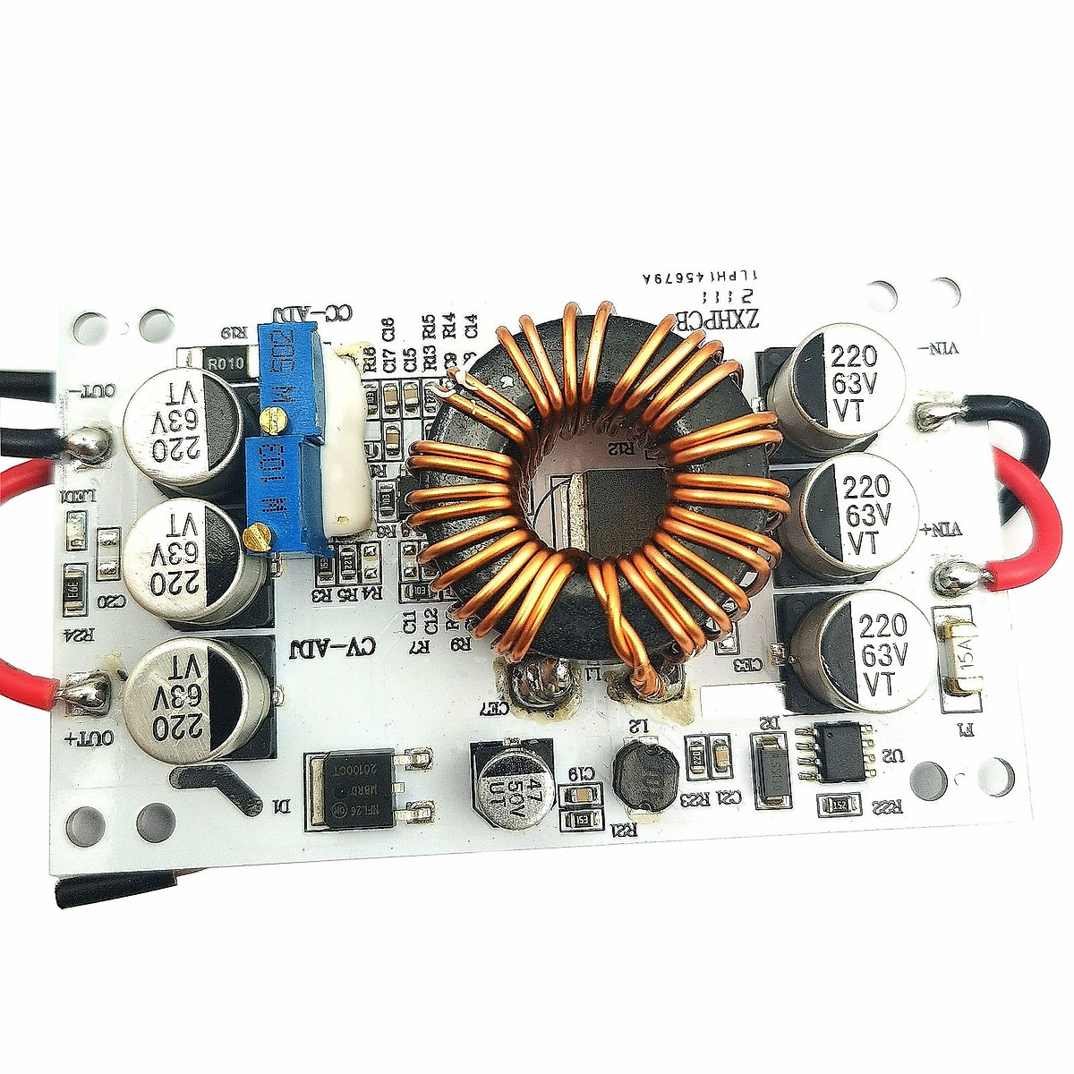 FainWan 600W Constant Current Boost Converter DC to DC 10V-60V to 12-60V Output Step-up Transformer Module Power Supply Driver Max 10A