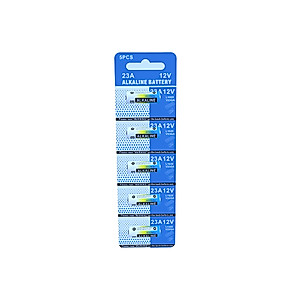 EX-ENEGY 23A A23 21/23 MN21 12V Alkaline Batteries 5 pack for Garage Doors Opener Keyless Entry Doorbells and Alarm Remote