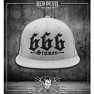 666 Sinner Flat Bill S/M