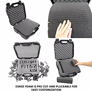 CASEMATIX Hard Shell Travel Case Compatible with Akai FIRE, MPK mini Play, MPC ONE, APC Key 25, MPD226, MPD218, APC Mini, MPK Mini mk3, MPC Studio, Element, MidiMix Tom Cat & Rhythm Wolf, Case Only