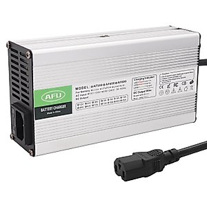 87.6V 5A LiFePO4 Smart Charger with Multiple Safety Protections Suitable with Cooling Fan for 24S 72V LiFePO4 Battery Charger