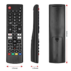 2 PCS Universal IR Remote Control fit for LG TV LED OLED LCD 4K 8K UHD HDTV HDR Smart TV (All Models)