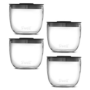 S'well Eats 2-in-1 Nesting Food Bowls, 10oz, Clear