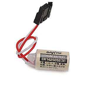 WELLVEUS 5Pcs 1/2AA 3V PLC Replacement Battery for FDK CR14250SE Sanyo CR14250