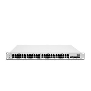 Cisco Meraki MS220-48LP-HW 48-Port Cloud Managed PoE+ Gigabit Switch - UNCLAIMED - NO LICENSE (Renewed)