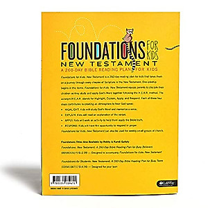 Foundations for Kids: New Testament: A 260-Day Reading Plan for Kids