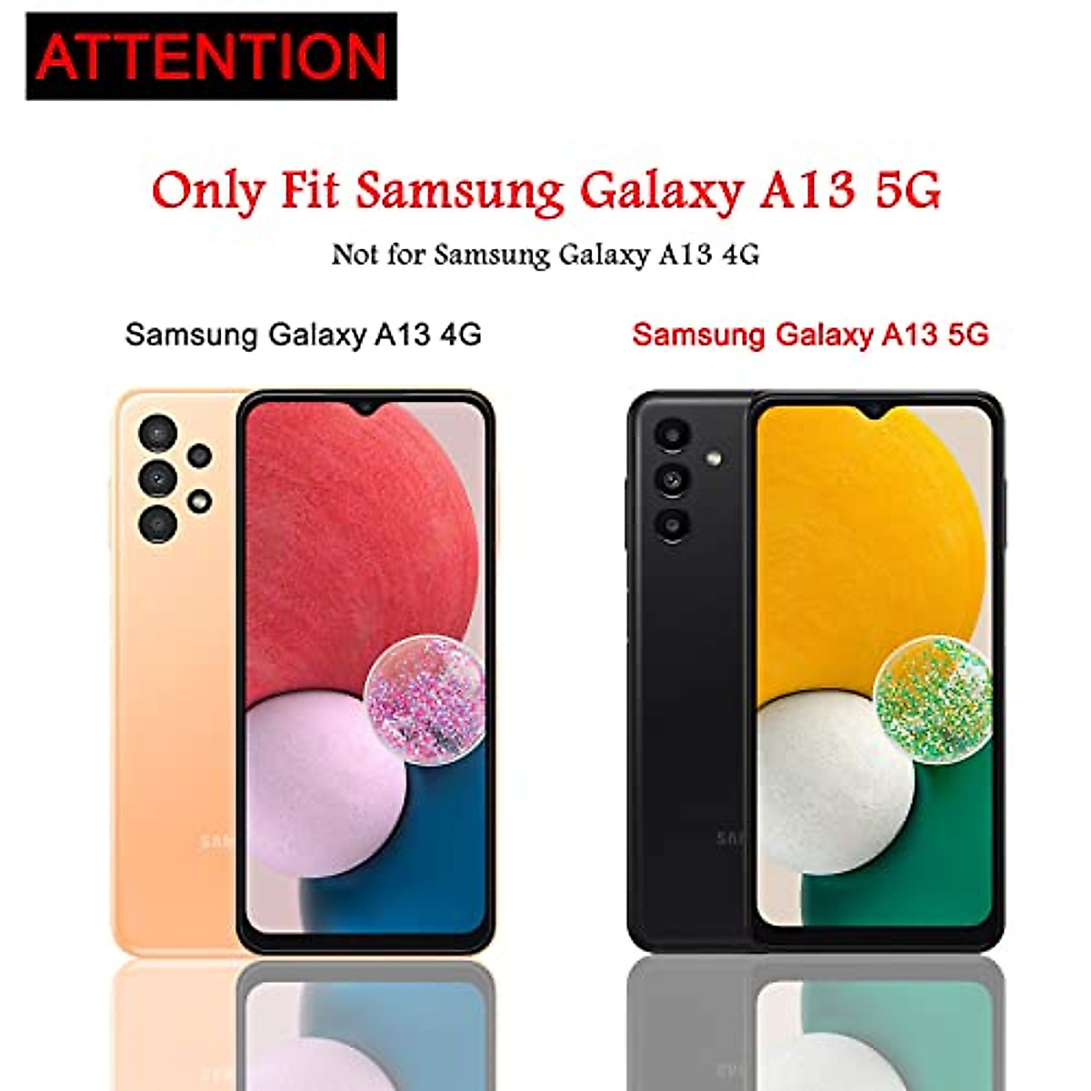 Compatible with Samsung Galaxy A13 5G Case(NOT for A13 4G), with Belt Clip Holster Heavy Duty Rugged Shockproof Full Body Protection Kickstand Phone case for Samsung Galaxy A13 5G (Black)