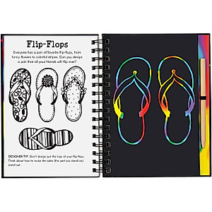 Scratch & Sketch Fashion Show (Trace Along)