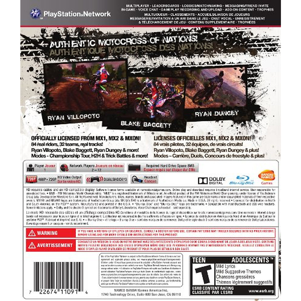 MUD - FIM Motocross World Championship - Playstation 3