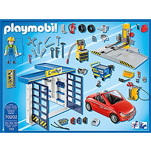 Playmobil Car Repair Garage