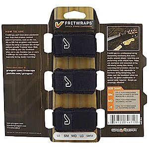 Gruv Gear FretWraps 3-Pack String Muters, Small, Black