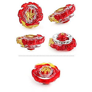 Bay Blades for 8-12 Bey Battle Burst Toy B-203-01 Super Hyperion MR.Tp. Xp-2 Booster Battling Tops Gaming Top Toys Play Blade Blades for Boys 6-8 Birthday Festival Gift for Children Kids