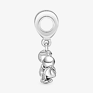 Meteor Crush Married Couple Cubic Zirconia Family Charms 925 Sterling Silver Heart Beads Birthday Jewelry Gifts Women for Pandora Bracelet