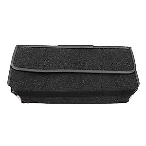 Dawnleague Felt Storage Box Portable Foldable Car Trunk Organizer Case Auto Interior Tidying Container Bag