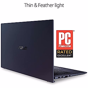 ASUS ExpertBook B9450 Thin and Light Business Laptop, 14” FHD, Intel Core i7-10510U Processor, 1TB PCIe SSD, 16GB RAM, Windows 10 Pro, B9450FA-XS79 (Renewed)