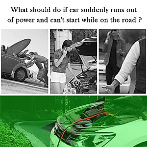 67" 150A Heavy Battery Duty Jumper Cables - Alligator Clips Electrical Battery Clamps for Emergency Roadside Assistance - Universal Jumper Cables for Car Truck Van Bus