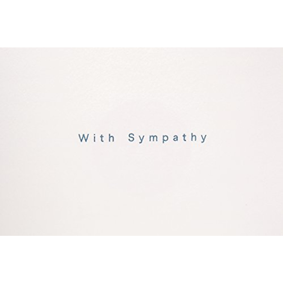 Hallmark Studio Ink Sympathy Card (Perhaps Not Stars) (0299RZJ5040)