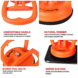 Kaisiking 2 Pcs Car Dent Puller, Suction Cup Dent Puller, Powerful Dent Removal Tool Kit for Car Body Dent Repair, Glass, Screen, Tiles and Mirror Moving