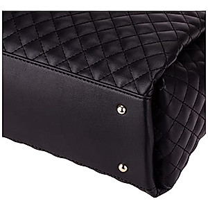 GUESS Rue Rose Girlfriend Satchel Black One Size