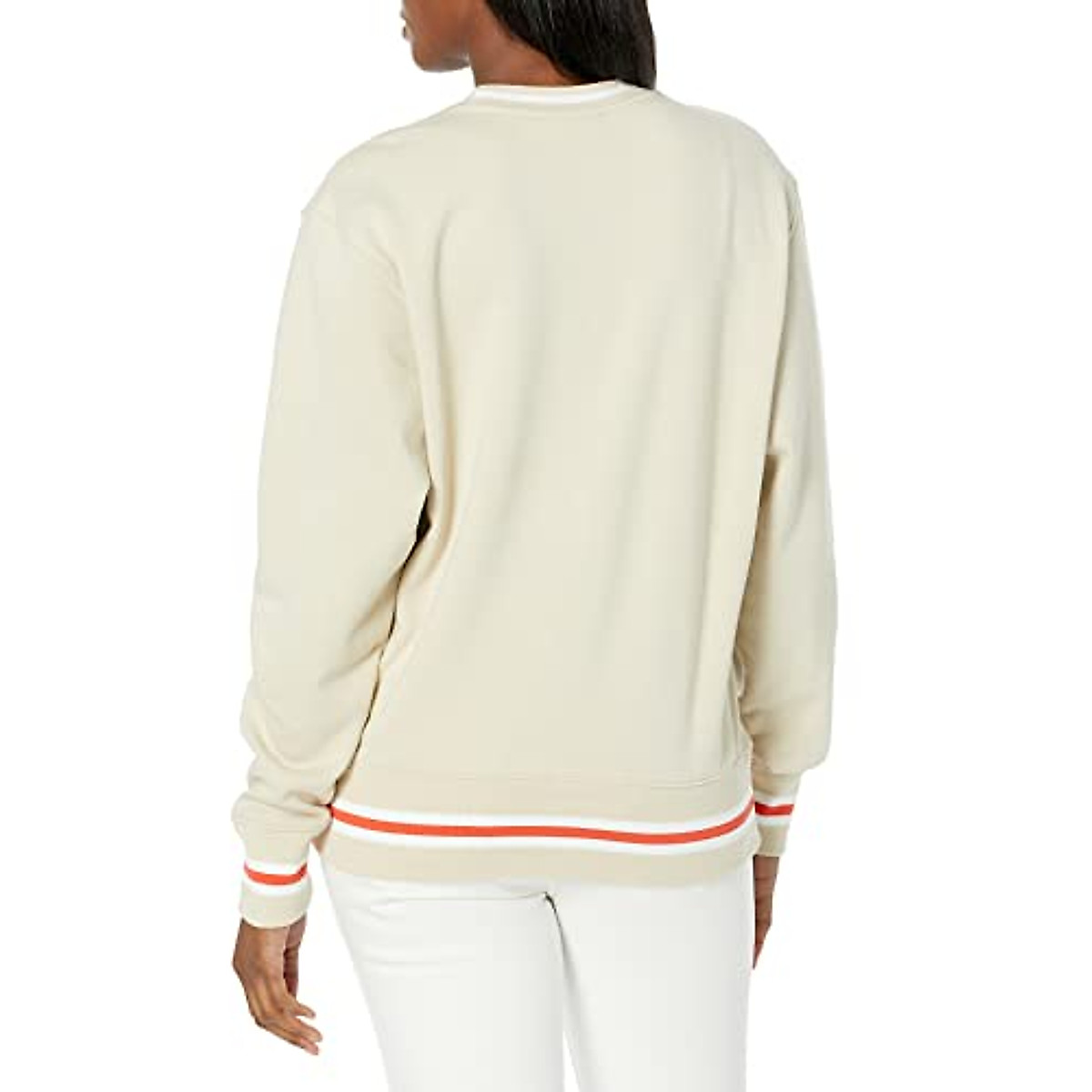 Champion Midweight Crew, Oversized, Women's Sweatshirts, Pebblestone, Small