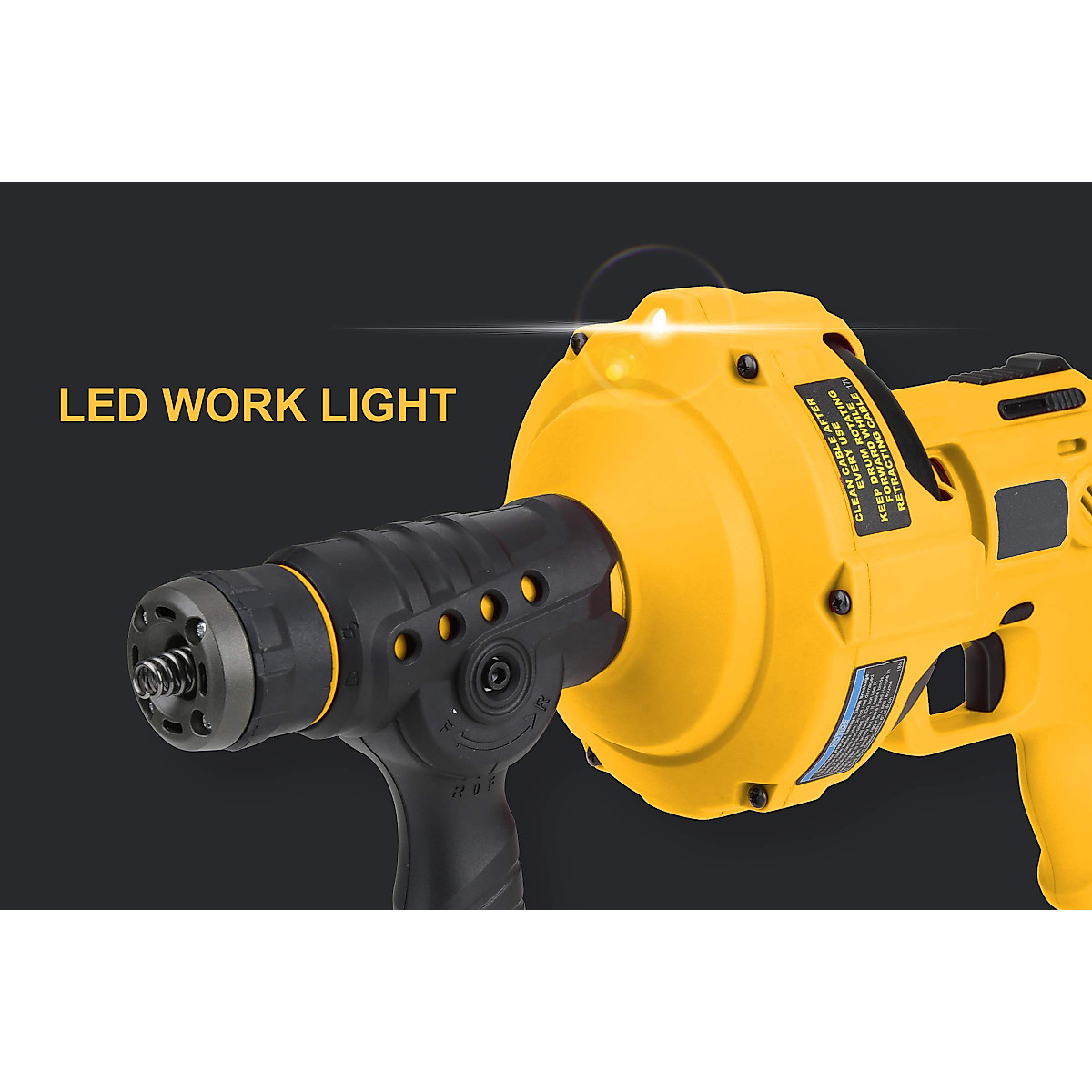 Olympia 410-763 1/4in. x 25 ft. ELECTRIC Drain Cleaner