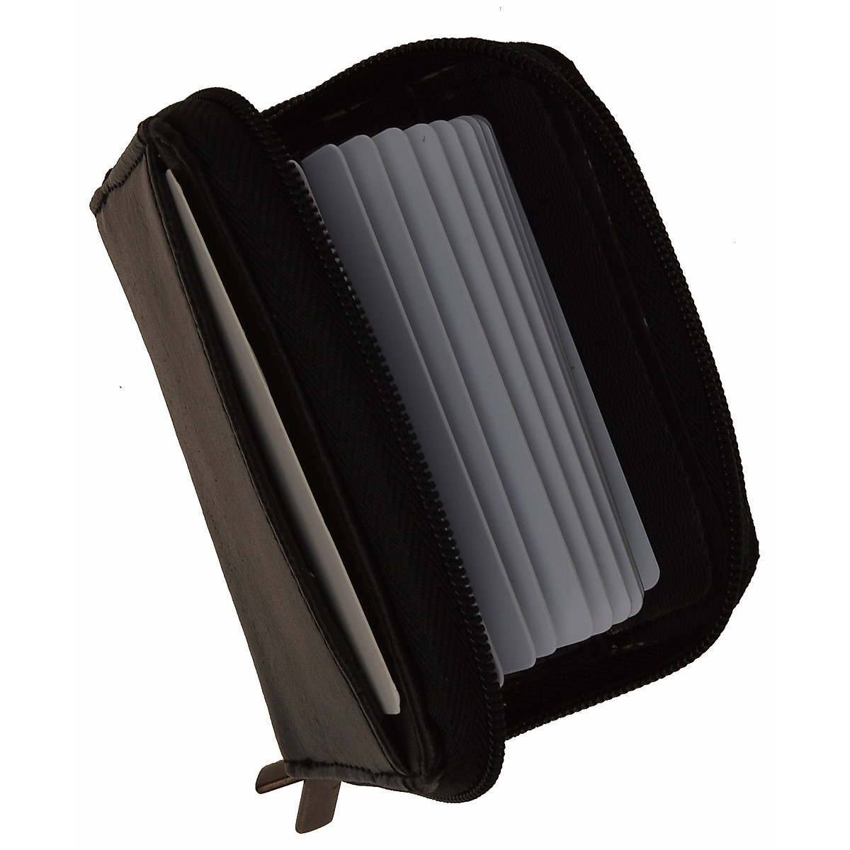 MARSHAL Genuine Lambskin Leather Accordion Wallet