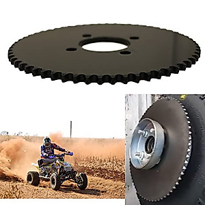 Go Kart Sprocket,60 Tooth #35 Rear Chain Sprocket Steel for Compatible with Go Carts and Mini Bikes Predator 79cc 212cc 420cc Trike ATV Quad