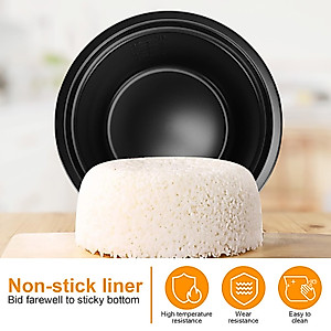 Wutfly 40 Cups (Cooked) Commercial Rice Cooker/Warmer