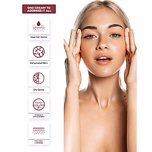 CENTELLIAN 24 Relief Cream (2.7fl oz) - Moisturizer for All Skin Types. Korean Skin Care for Barrier Repair and Enhanced Elasticity. TECA, Asiatica (Cica).