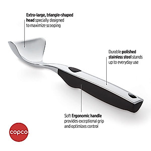 Copco Ice Cream Scoop, Extra Large, Stainless Steel