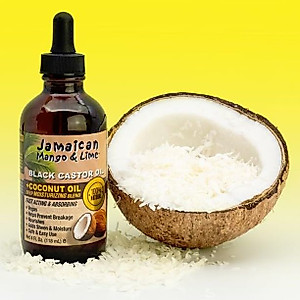 Jamaican Mango Black Castor Oil, Coconut, 4 Ounce