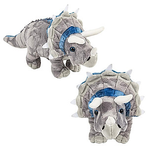 Rhode Island Novelty 13" Animal Den Triceratops Plush