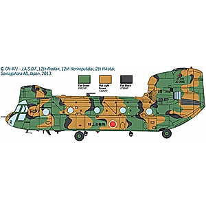 Italeri 2779 Chinook HC.1/Ch-47D, 1: 48
